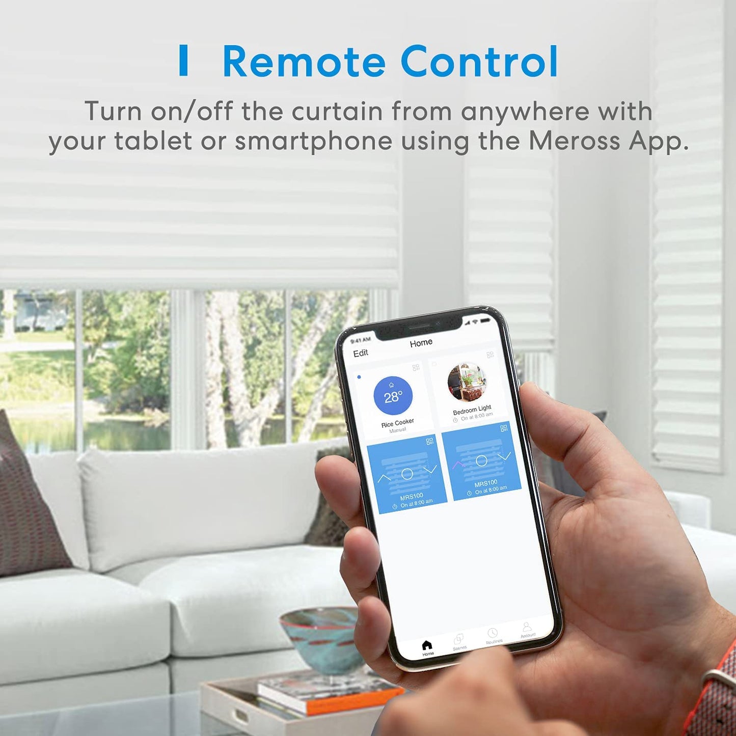 Meross Smart Wi-Fi Roller Shutter - smart switch for your roller blind ...